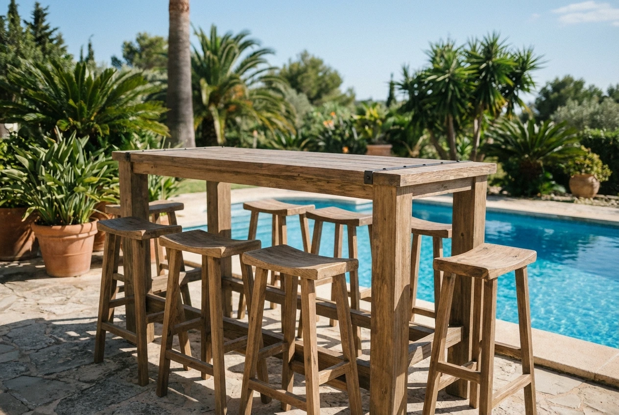 Garden Bar Tables | Patio Bar Tables | Sustainable Furniture